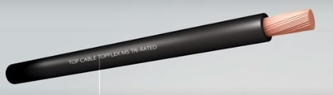 CABLE TRI-RATED 1x0,50 mm2 AMARILLO ROLLO 100