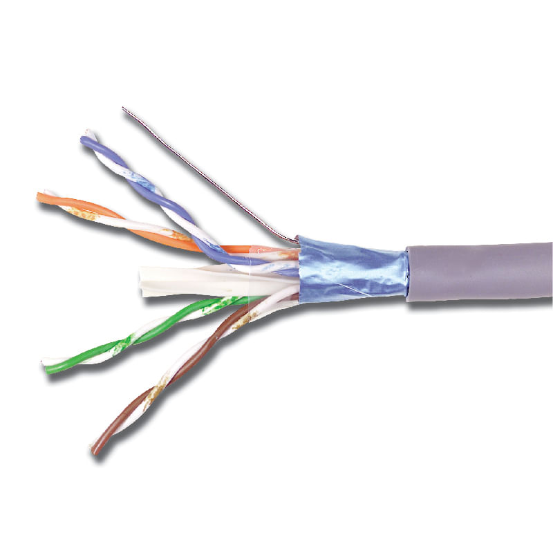 CABLE F/UTP CAT. 6A VIOLETA LS0H 305 MTS.
