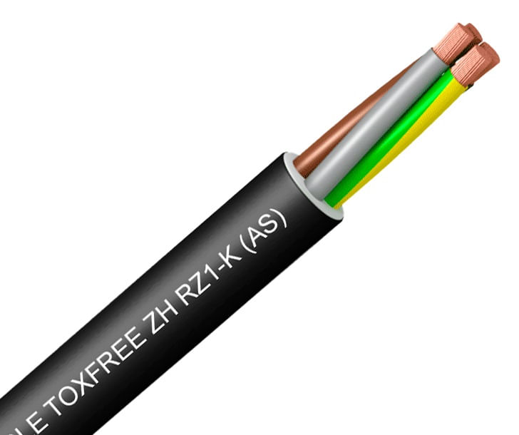 CABLE LIBRE DE HALOGENO RZ1-K 1KV 1x 16mm2 NEGRO