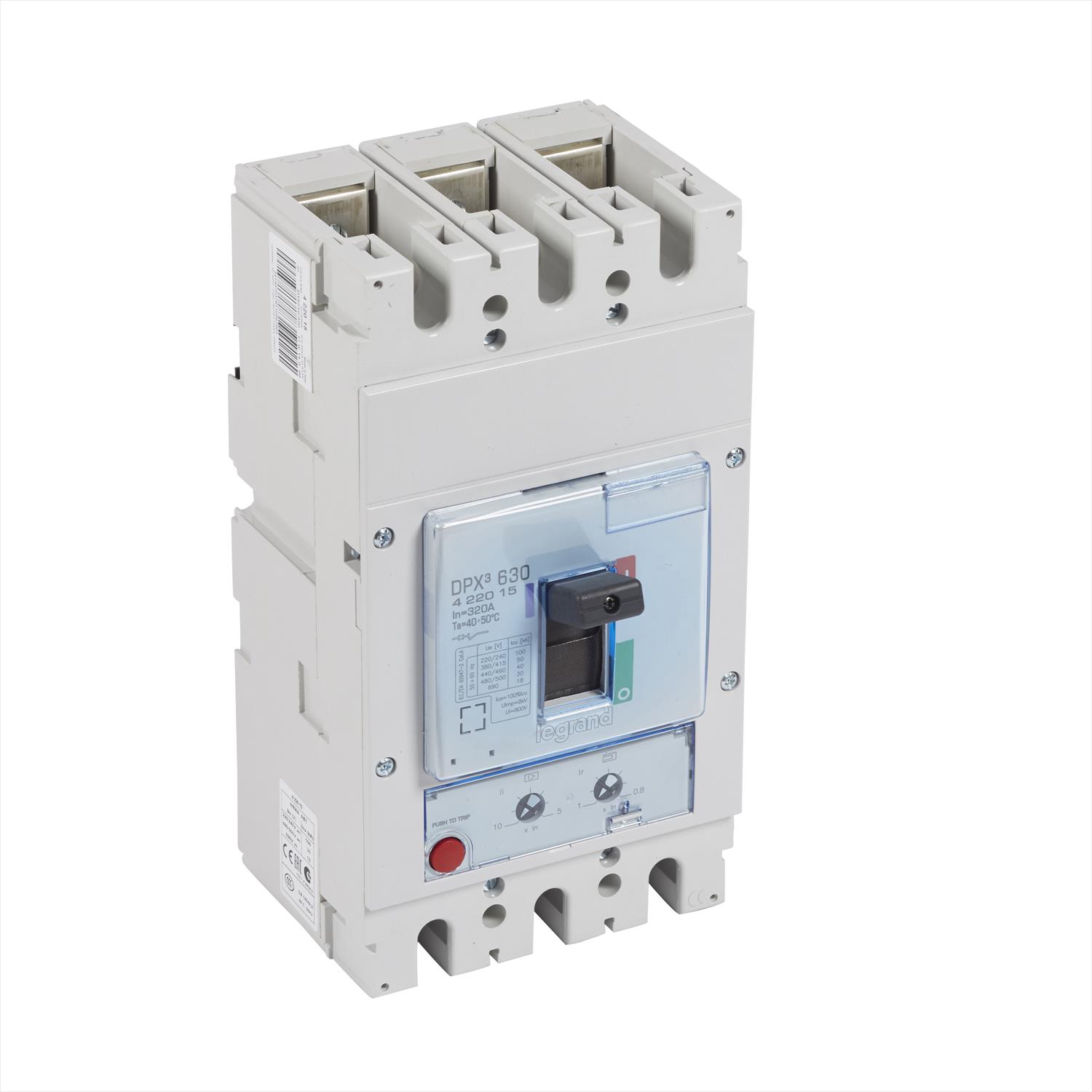 INTERRUPTOR CAJA MOLDEADA DPX3 630 - MT 3X250 50KA 400V 320IN