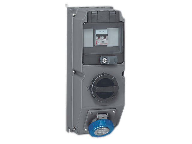 COMB C/HBRA+IN+R 220V 16A 2P+T 59661 5966104 Legrand