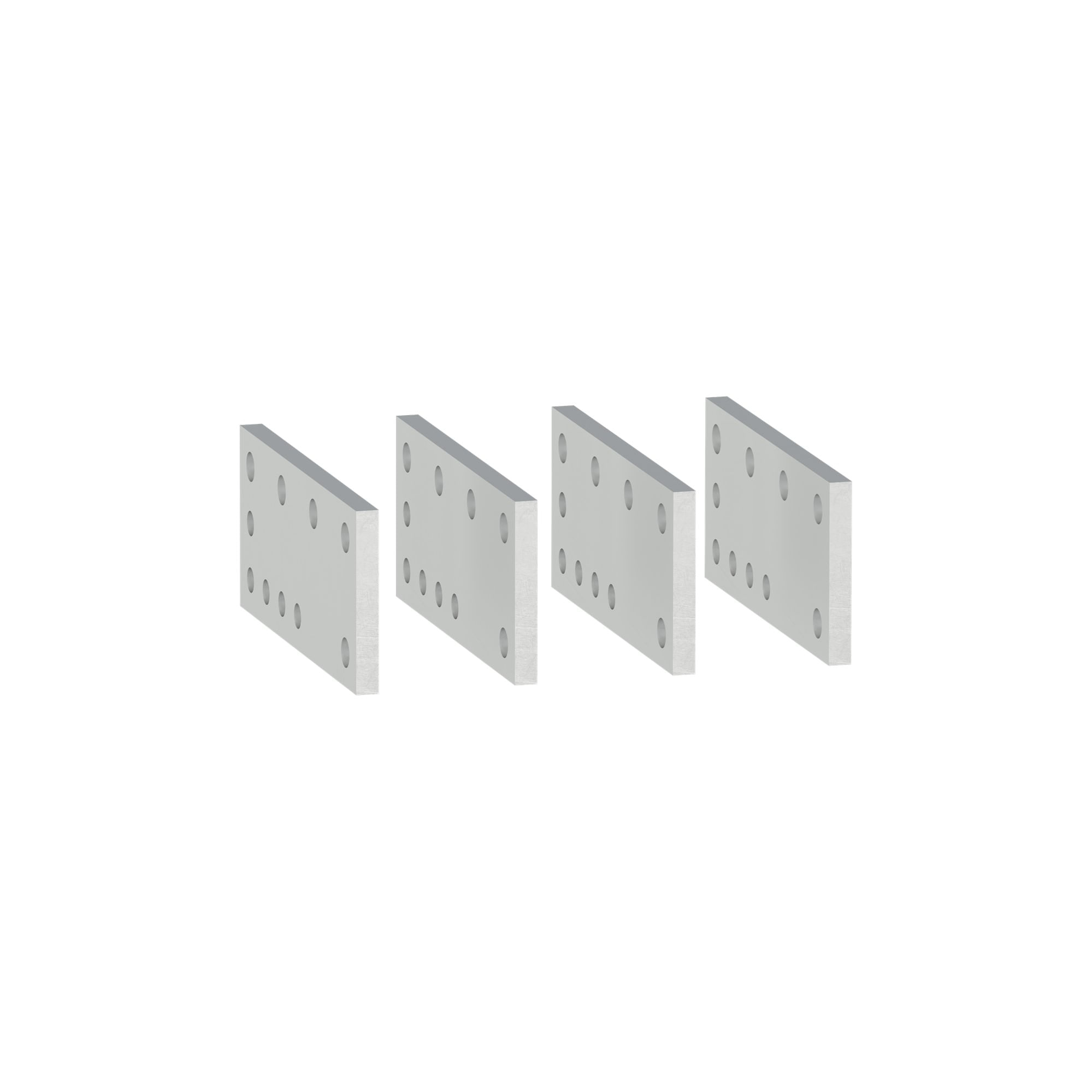 4 pletinas p/cables 4p para ins/inv800-1600
