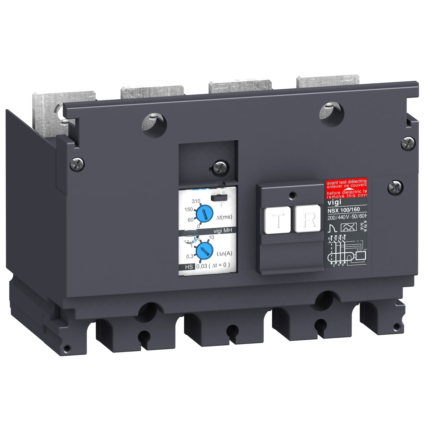 MODULO COMPACT VIGI MH NSX100-250 4P - 30..10000MA - 440-550V