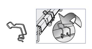CABLOFIL 25 CLIP P/TAPAS 316L